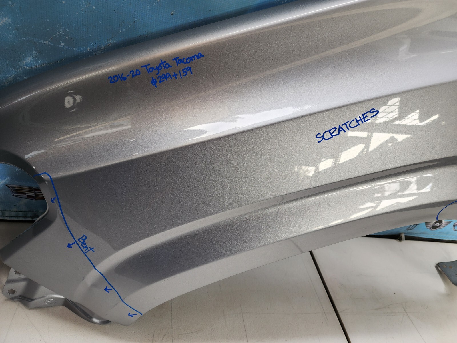 2016-2020 Toyota Tacoma Driver (LEFT) Side Fender | Genuine OEM | Used