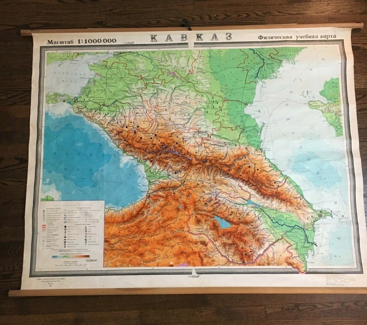 Caucasus On World Map