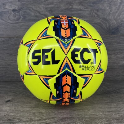 Select Brilliant Replica Soccer Ball Youth Size 3 High Vis Yellow | eBay