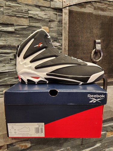 Reebok The Blast White Black Red Nick Van Exel Size 12 DEADSTOCK | eBay