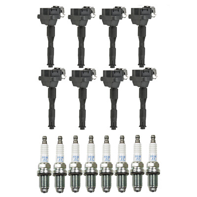 Bosch 8 Ignition Coil NGK 8 Standard Spark Plug Kit For E38 E31 740i ...