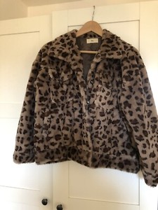 Fluffy Leopard Print Jacket | eBay