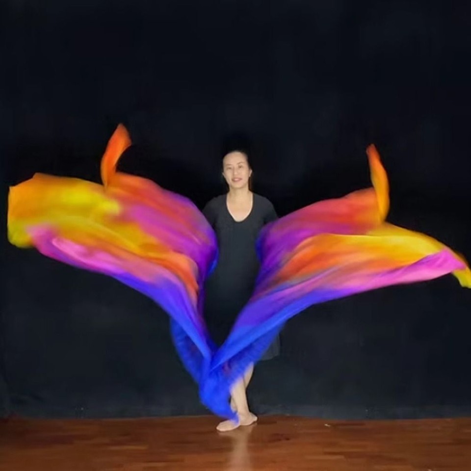 Multicolor Belly Dance Accessories Props Scalable Rods Dance Props ...