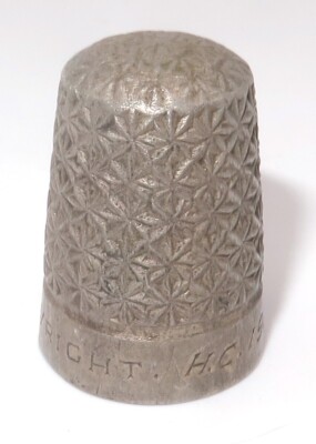 Thimbles - Sterling Silver Thimble Hallmarks