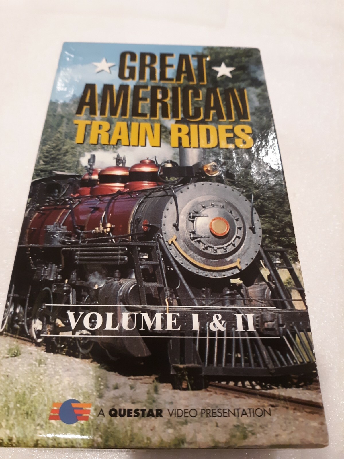 Great American Train Rides Vol I & II (VHS, 1994, 2-Tape) Railroad box ...