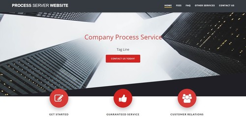 Process Server Website | Marketplace