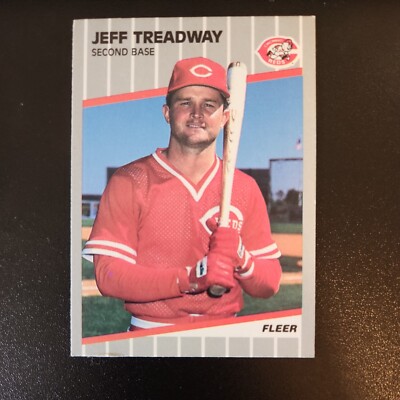 1989 Fleer Jeff Treadway 173 Baseball | eBay