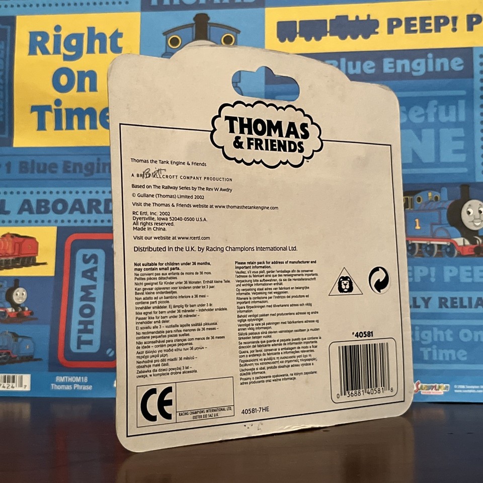 ERTL CHRISTMAS THOMAS - THOMAS & FRIENDS ERTL DIECAST - UK EXCLUSIVE ...