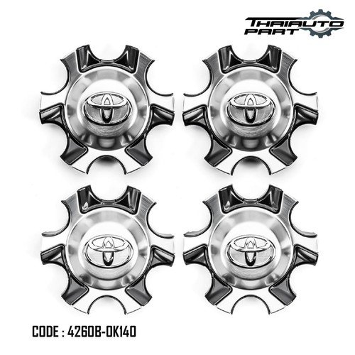 4x Wheel Center Cap Hub Cover For Toyota Fortuner SW4 Hilux 2015 - 2020 ...
