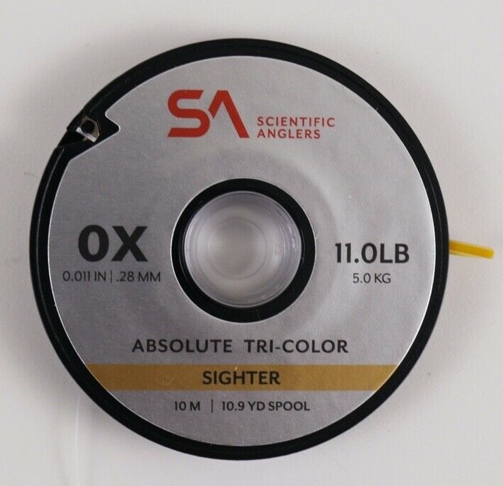 Scientific Anglers Absolute Tri-Color Sighter Tippet - All Sizes - FREE ...