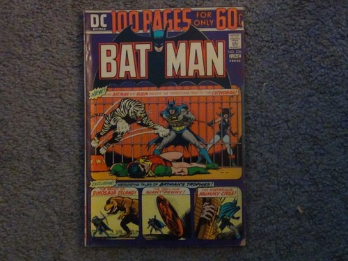 Batman #256 1974 DC Comics Catwoman 100 Pages | eBay