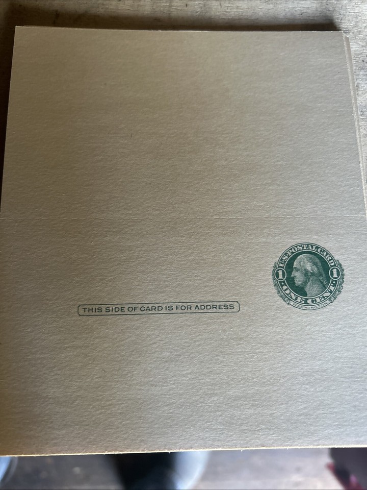 George & Martha Washington 1 Cent Postage Cards Lot Of 10 In Pristine ...