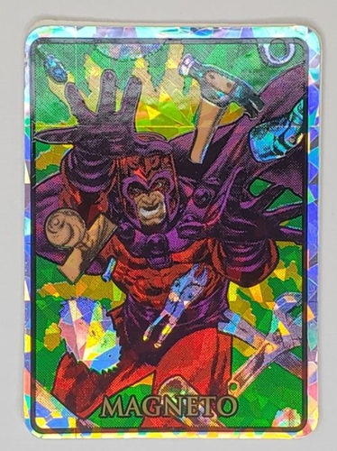 Vending Machine Sticker Magneto 1992 Marvel Masterpieces Vintage Prism ...