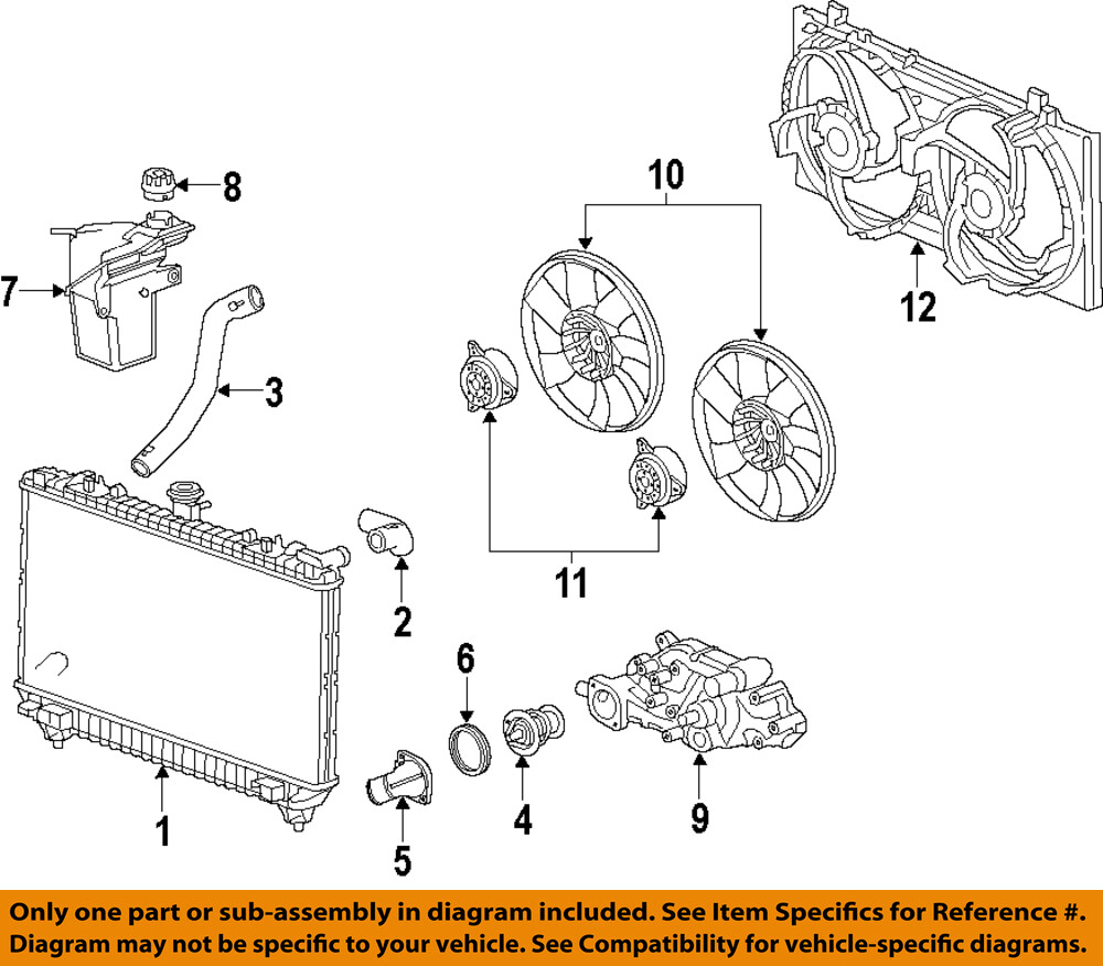 Jacksonville Mall Chevrolet GM OEM Motor 19355766 Fan