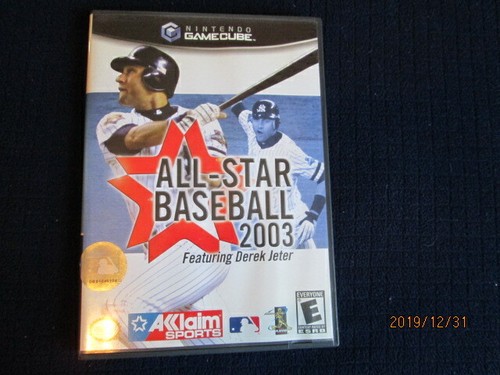 All-Star Baseball 2003 Featuring Derek Jeter for Nintendo Gamecube ...