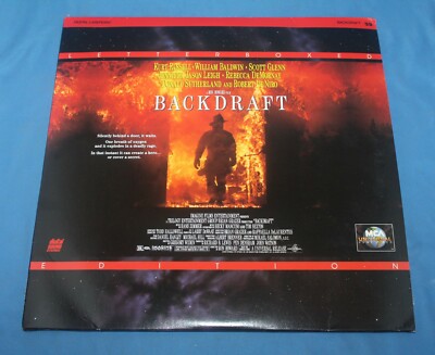 Backdraft 1991 Laser Disc MCA Universal Home Video Laserdisc 2 Disc | eBay