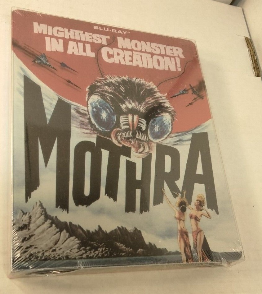 Mothra (Blu-ray, 1961, Steelbook Edition) NEW (Sealed) Box Shipping w ...