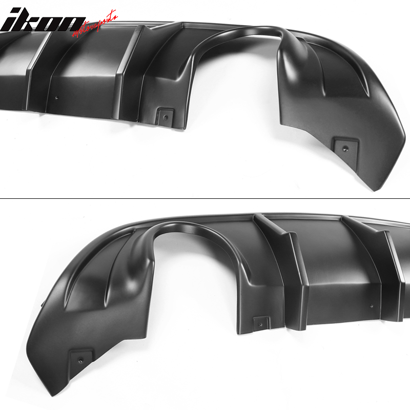 Fits 15-23 Dodge Charger Rear Bumper Cover Conversion V2 Style Diffuser ...