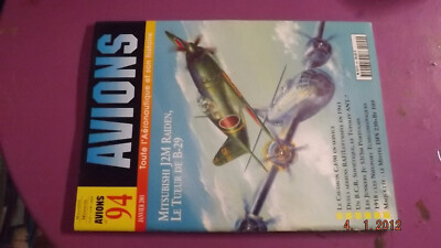 GC Revue Avions n°94 Caudron C.690 / J2M Raiden / Tupolev ANT-7 / Ju 52 ...