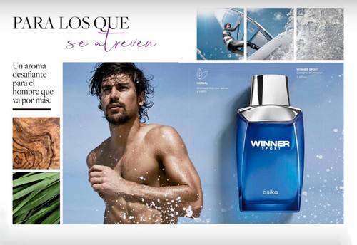 Esika WINNER SPORT Cologne For Men, 100 ML | eBay