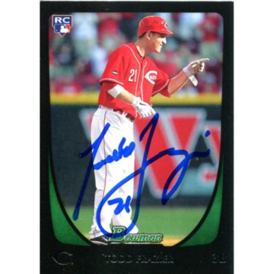 Todd Frazier Autographed 2012 Bowman Rookie Card | eBay