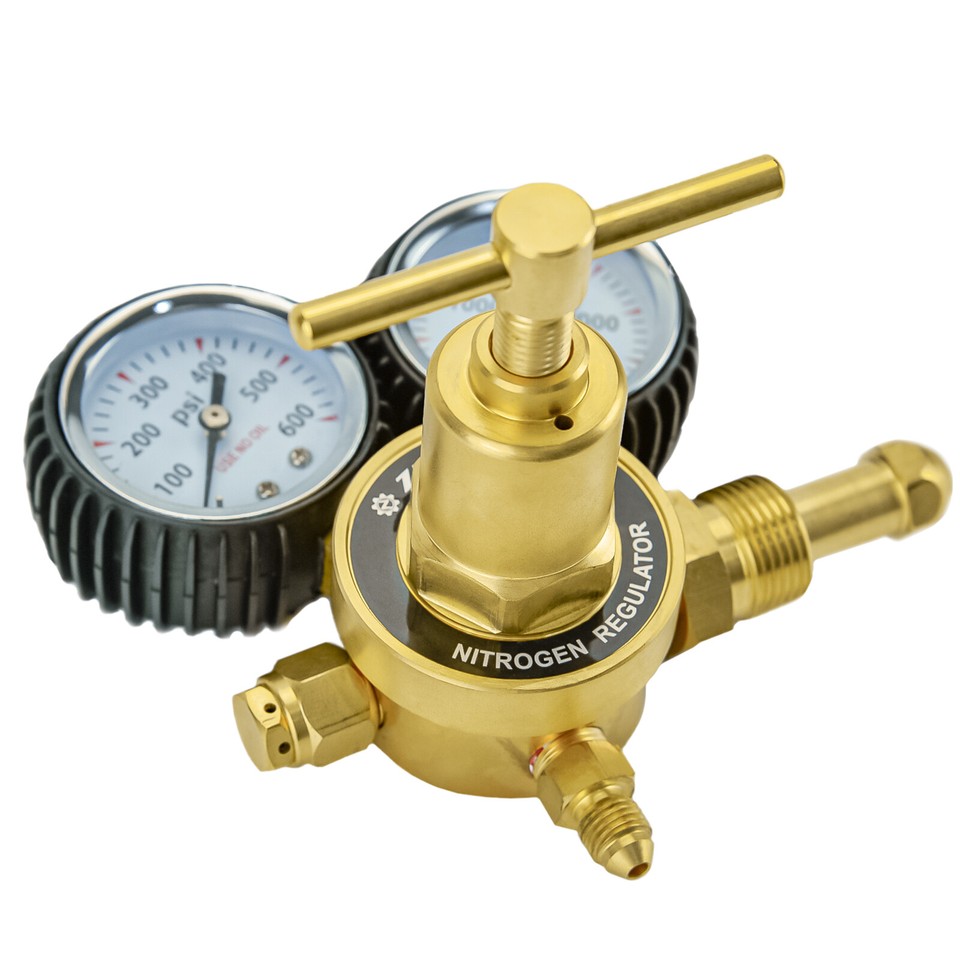 Nitrogen Tank Regulator for Hvac Purge w/ 0-600 PSI Delivery Pressure ...