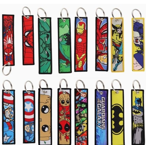 20pcs Anime mix Key Tag Keychain Keychain For Car Keys Backpack Key ...