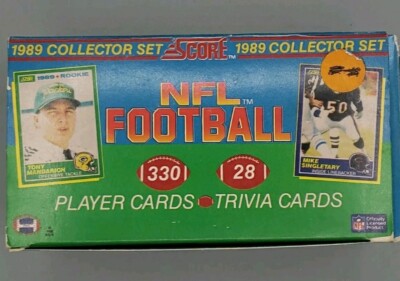 1989 Score Football pick 20 cards Complete your set Stars Win multiple ...