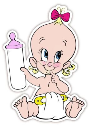 Baby Herman Roger Rabbit Cartoon Sticker Decal Laptop Wall Car Phone ...