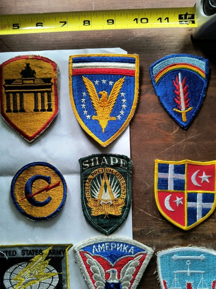 US Army WW2 Europe & Germany Patch Set | eBay