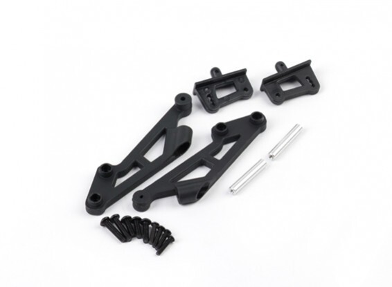 Basher BSR Berserker 1/8 RC Truggy Rear Wing Mount Kit 816306 Hobbyking ...