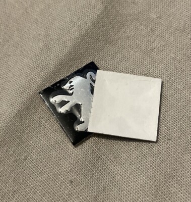 2 X PEUGEOT REMOTE KEY FOB 16MM LOGO EMBLEM BADGE STICKER FAST DESPATCH ...