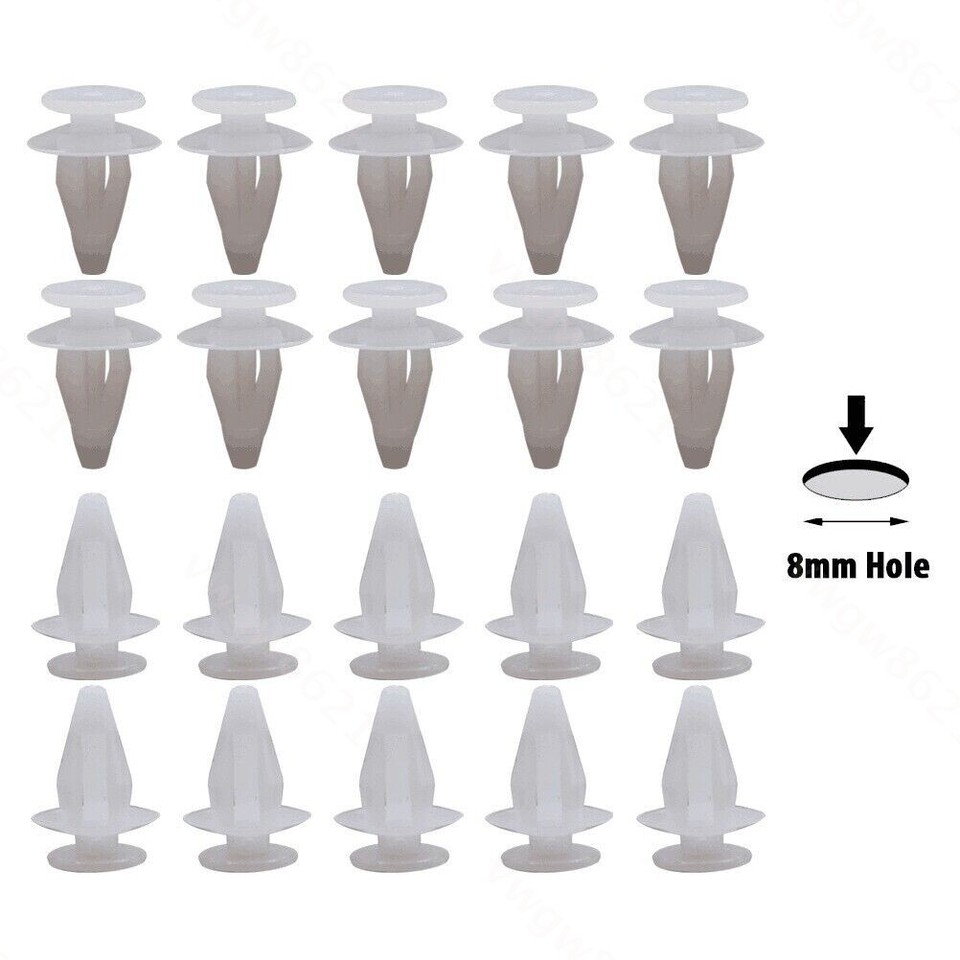 For TOYOTA & LEXUS Trim Panel Clips Bumper Fender Push Pin Rivet 7 8 ...