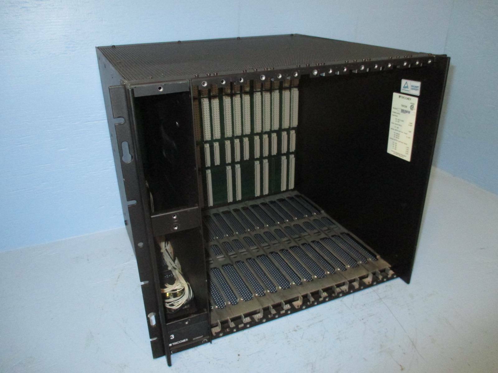 Triconex 7400028-100 Rack / Chassis Low Density Main 15 Slot PLC ...