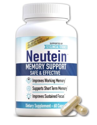 Neutein Naturally Improve Attention and Working Memory. Supports Short ...