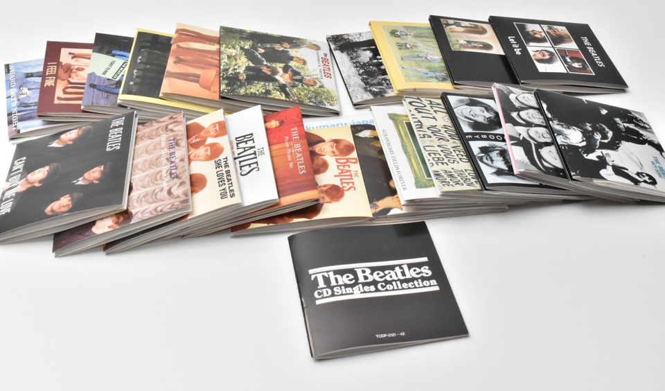 The Beatles CD Singles Collection mini CD 22Discs Japan edition EMI ...