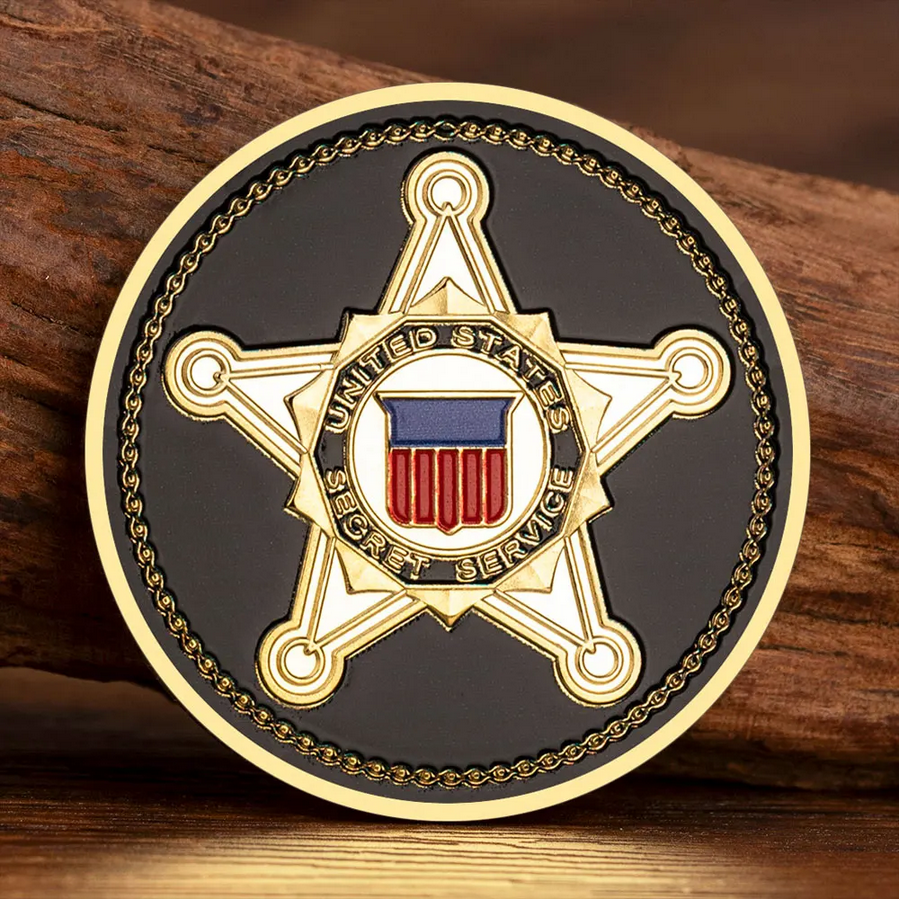 United States Secret Service Challenge Coin Collectable Commemorative 1 ...