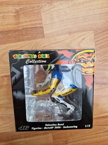 MINICHAMPS 1/12 Valentino Rossi 2006 Sachsenring Riding Yamaha Moto Gp ...