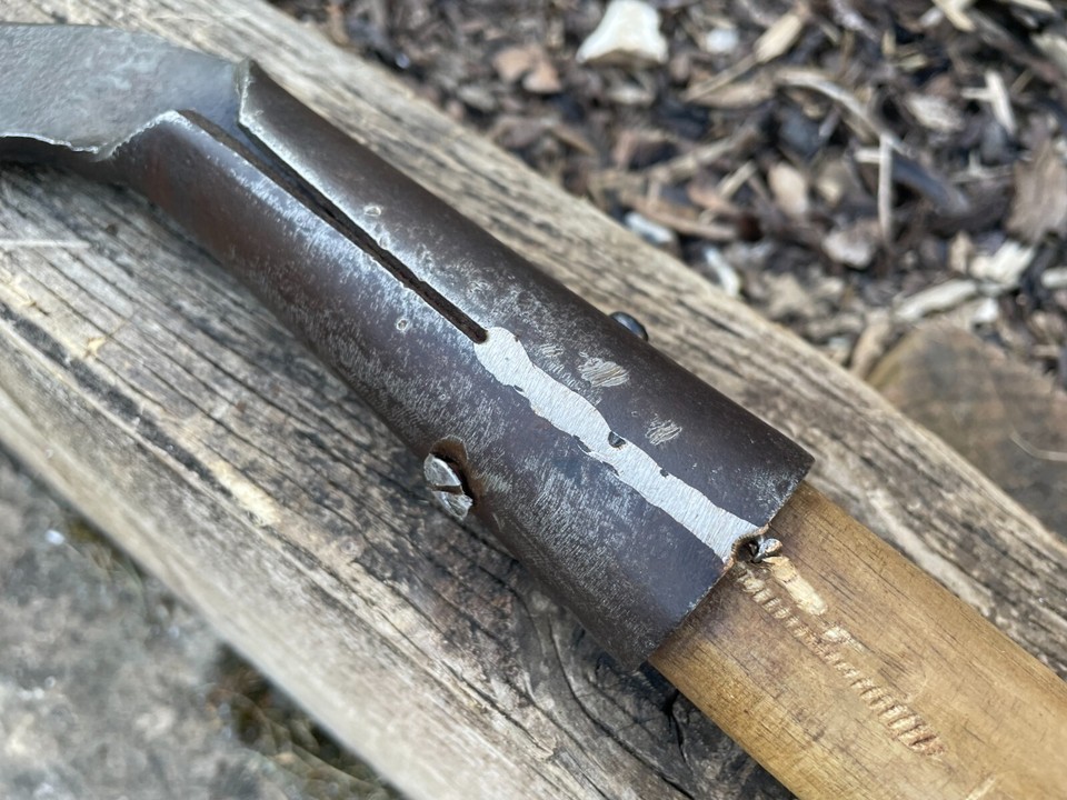 Vintage Spearwell Long Handled Slasher Sickle Billhook Garden Old Tool ...