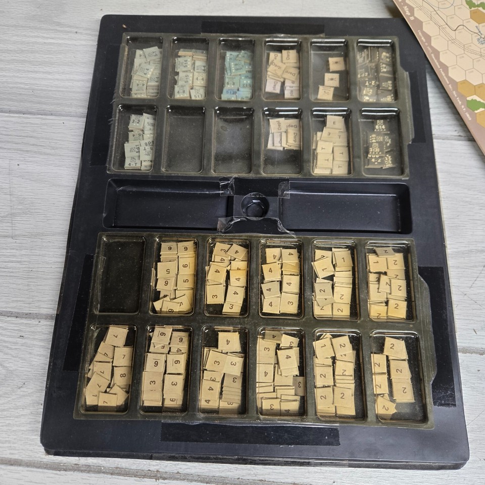 Highway to the Reich SPI Board Game Double Plastic Flat Tray Pack ...