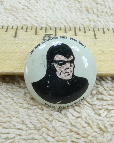 Vintage PEP Button Pin Pinback Kellogg's Cereal Premium The Phantom ...