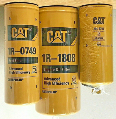 Caterpillar 3406 C10 C11 C12 C13 C15 C16 Engine Filter Kit Fuel Oil ...