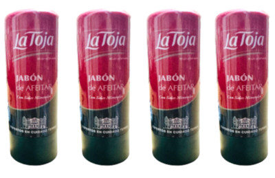 LA TOJA JABON DE AFEITAR SHAVING SOAP 50 gr (Pack of 4) | eBay