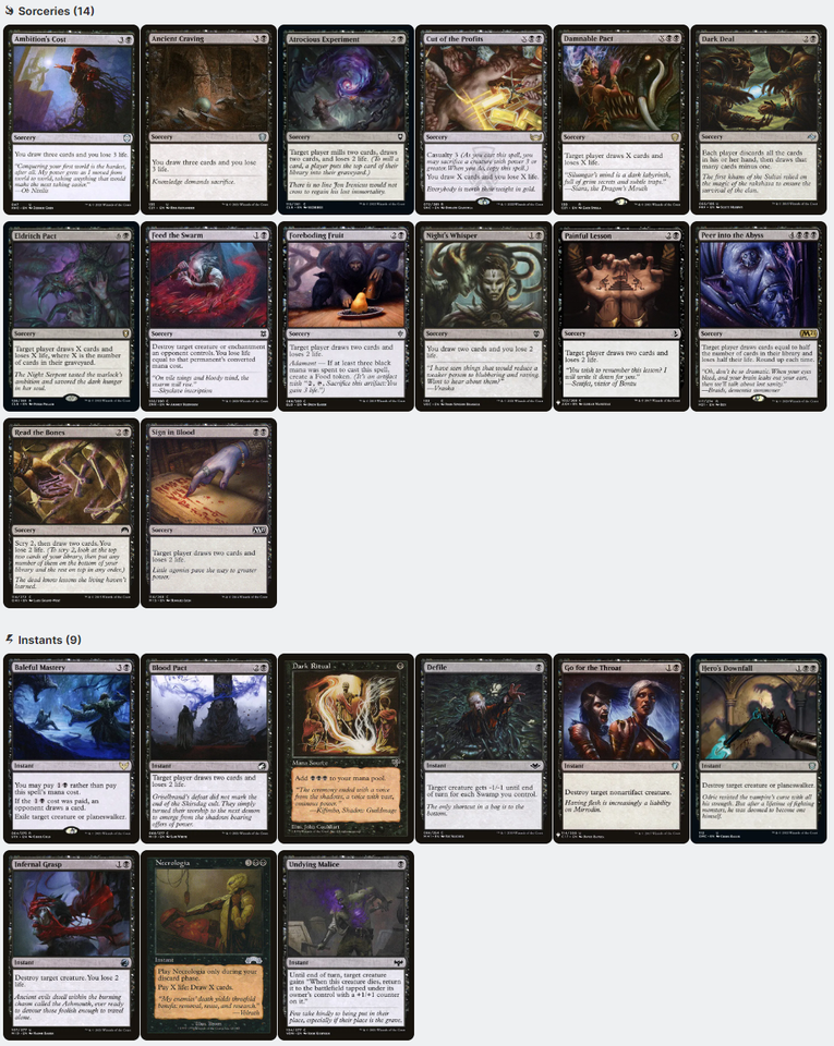 Sheoldred, the Apocalypse FORCED CARD DRAW DRAIN Magic MTG Custom Commander Deck | eBay