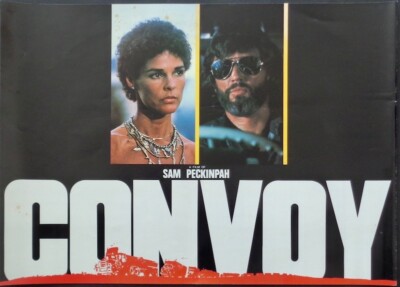 CONVOY Japanese Press movie poster KRIS KRISTOFFERSON SAM PECKINPAH ...