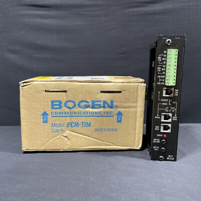 Bogen PCM-TIM Telephone Interface Module for PCM2000 System, TIM, PCM ...