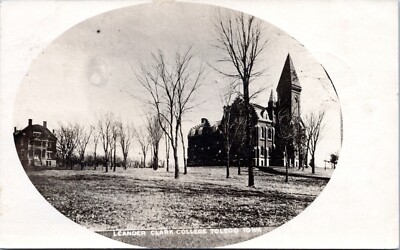 RPPC Leander Clark College, Toledo Iowa - 1906 Photo Postcard - Closed ...