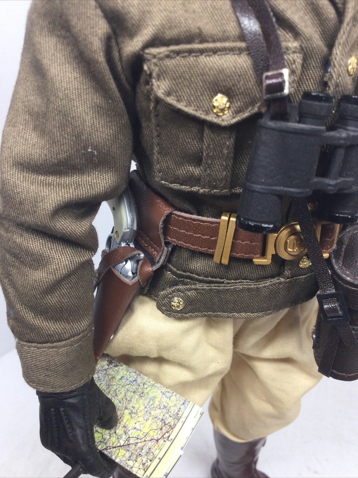 1/6 DRAGON WW2 US 4 STAR GENERAL GEORGE S. PATTON JR 3RD ARMY + COLT ...