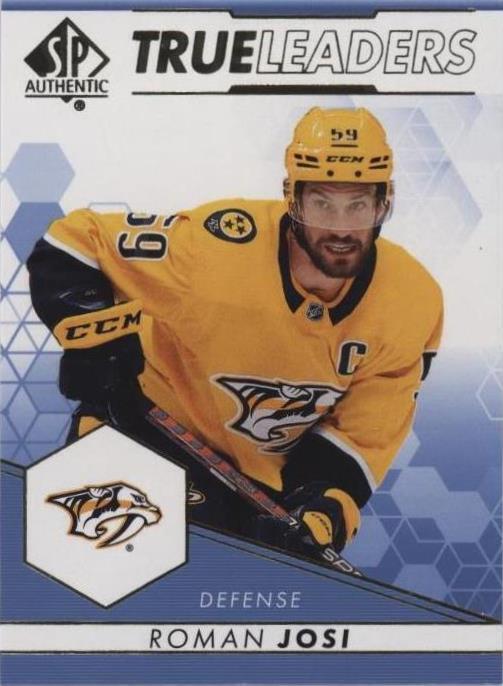 2022-23 SP Authentic - True Leaders Roman Josi #TL-6 Blue for sale ...
