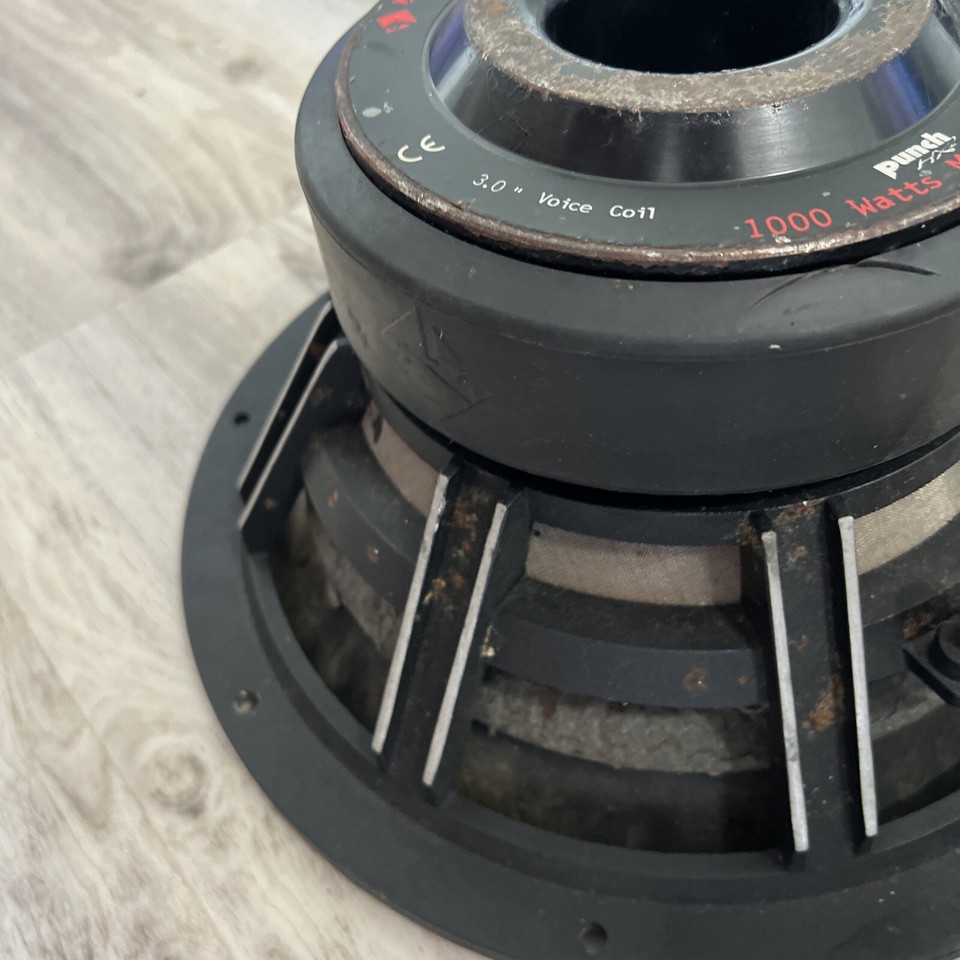 Rockford Fosgate Punch HX2 RFD1210 Dual Voice Coil 12 Woofer. | eBay